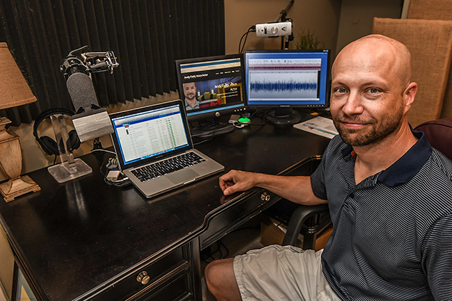 Oxford’s Andy Field finds his niche using his voice for commercials ...