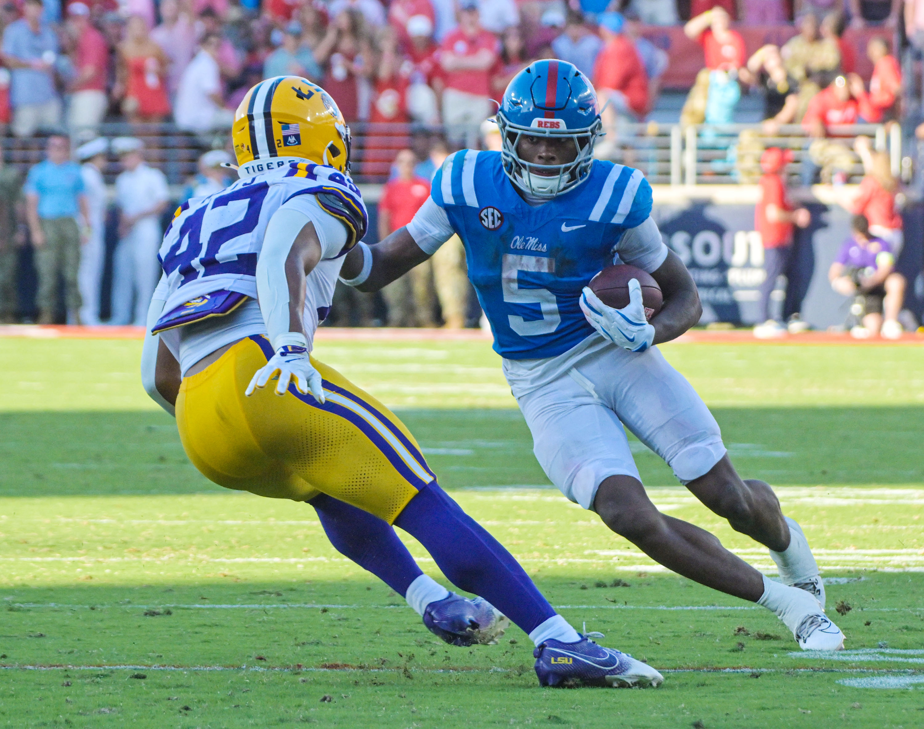 Ole Miss takes down No. 4 LSU Tigers 24-19 | The Oxford Eagle