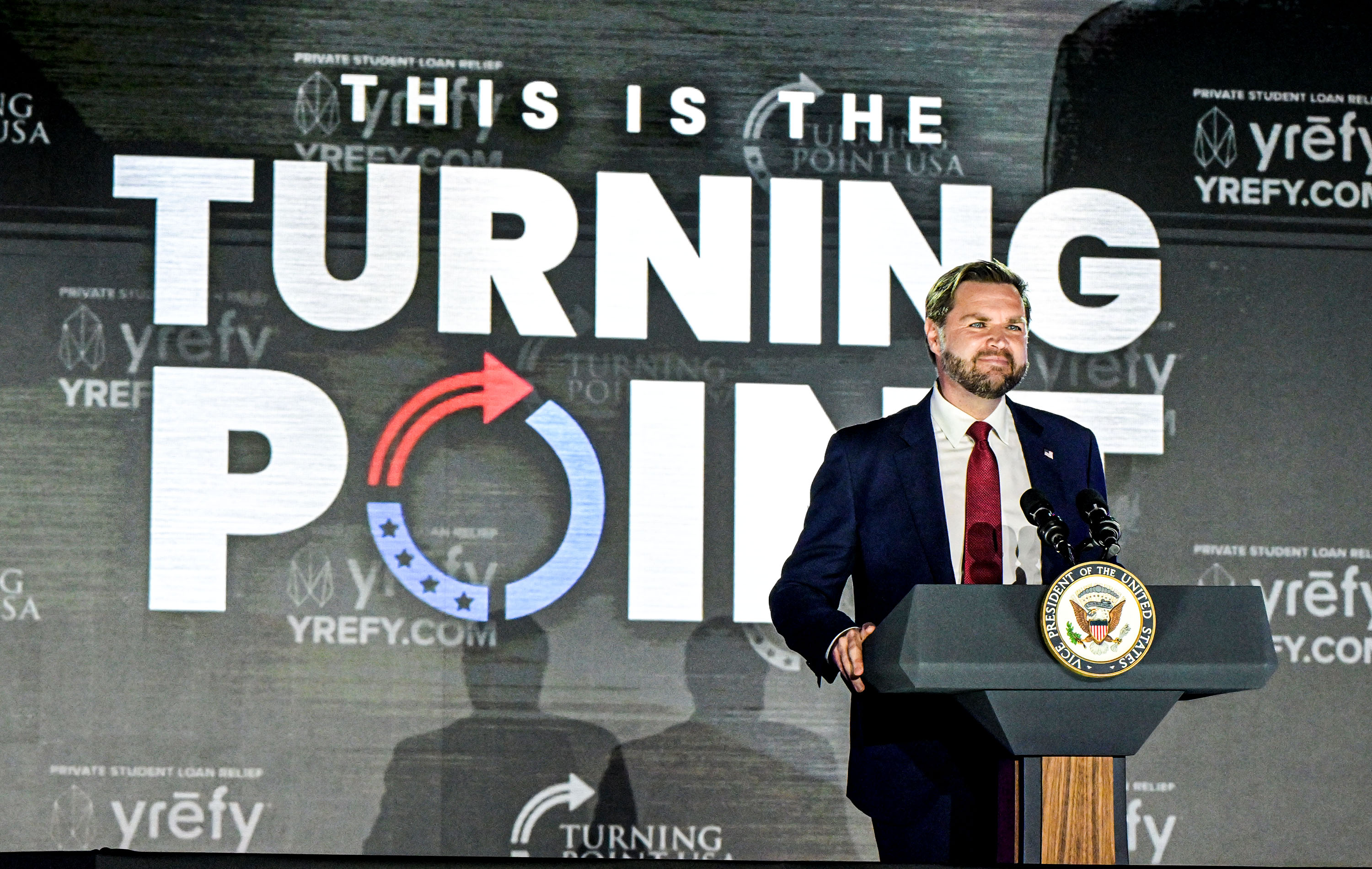 Vance, Erika Kirk speak at Ole Miss during Turning Point USA event ...